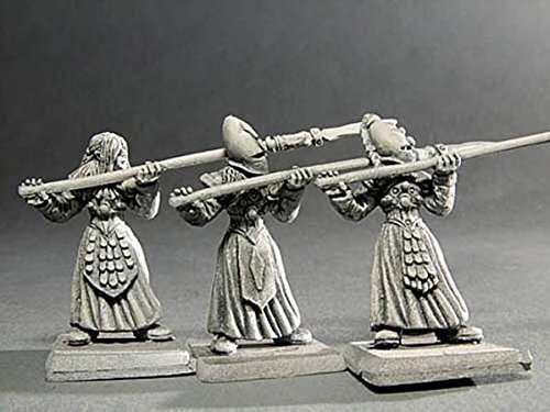 Gamezone Miniatures: Elves - Young Guard 2nd line Lancers (3) | eBay