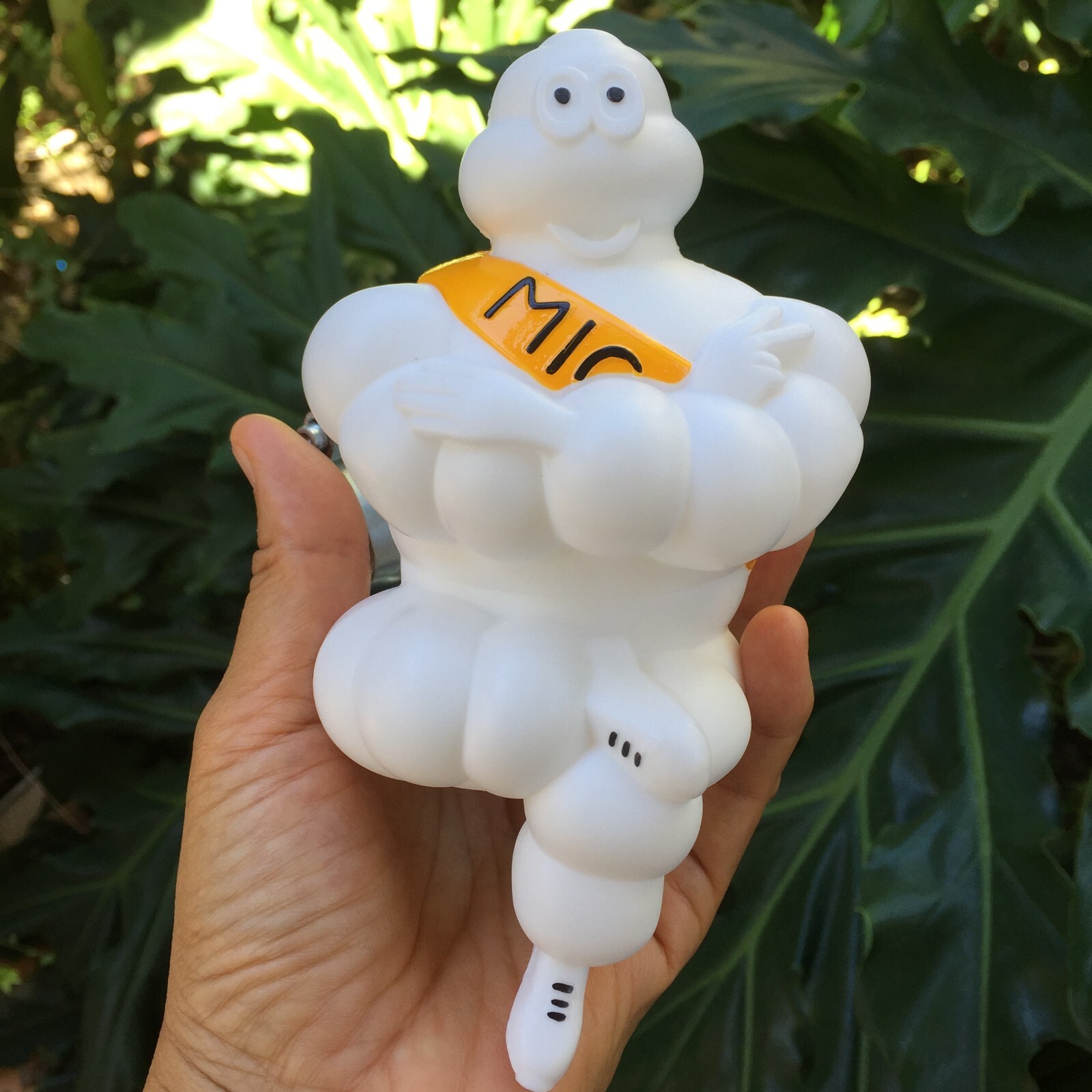 5"x2 Michelin man bibendum figure doll mascot advertise tire with white ...