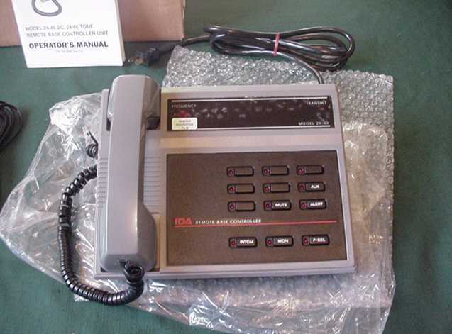 6 (SIX) NEW IDA Tone Remote Base Controller W/ HANDSET 24-66H Option ...
