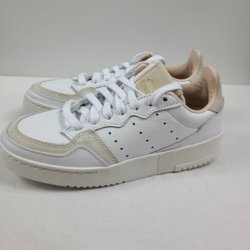 Adidas Originals Supercourt 'Cloud White' Shoes Sneakers EE6034 Boy's Y ...