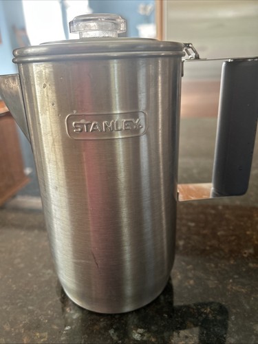 Stanley Stainless Steel Camp Cool Grip Coffee Percolator 6 Cup Coffee ...