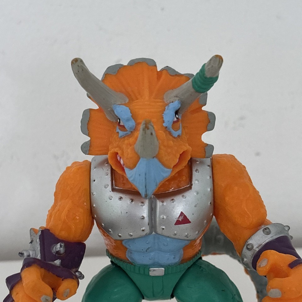 TRICERATON **COMPLETE** Teenage Mutant Ninja Turtles Playmates Figure ...