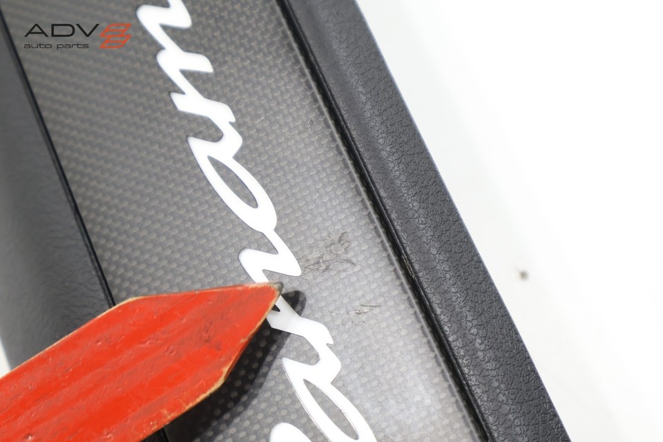 2017-25 PORSCHE PANAMERA FRONT RIGHT DOOR SILL SCUFF PLATE COVER TRIM ...