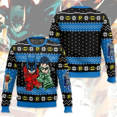 Batman And Robin Ugly Christmas Sweater | eBay