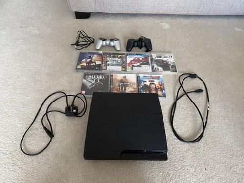PS3 Console Sony PlayStation 3 Gaming Console 320gb Slim with games ...