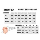 Zamp H777C05XXL, FX-4 Helmet, XX-Large, Yellow Graphic, ECE22.05/DOT ...