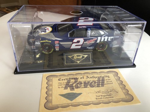 Rusty Wallace 1/24 Miller Lite Harley Davidson Revell Club Car #143 Of ...