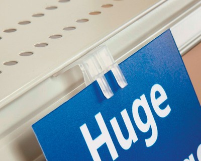 Kinter 0.75in. H X 1in. W X 1.5in. L Price Channel Sign Holder ...