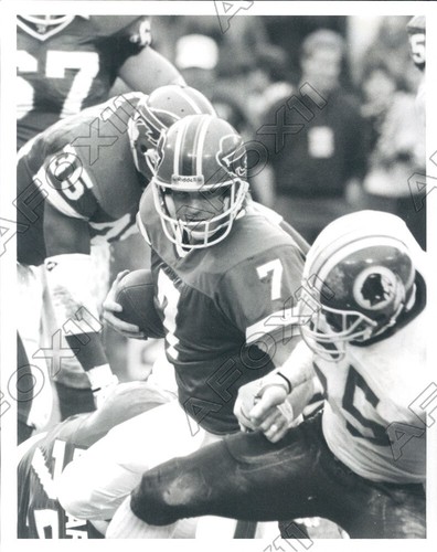 1990 Buffalo Bills Quarterback Gale Gilbert VS Washington Redskins ...