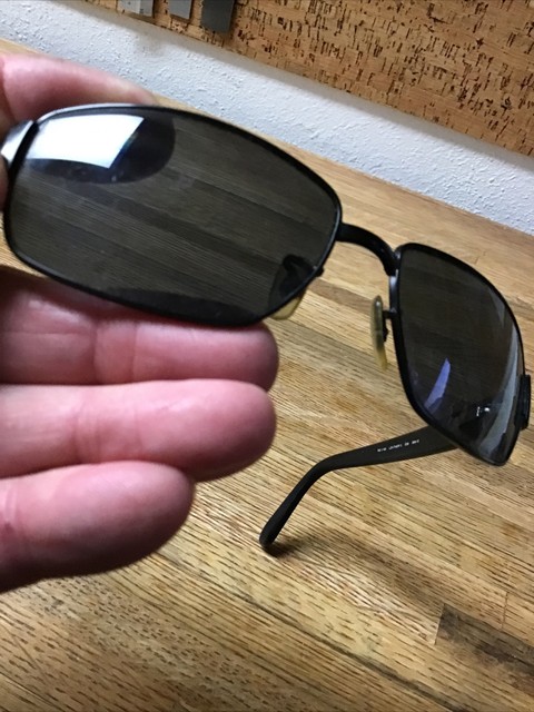 Ray Ban RB3189 Leather II 004 61mm Flex Metal Wraps Sunglasses 5137 for ...