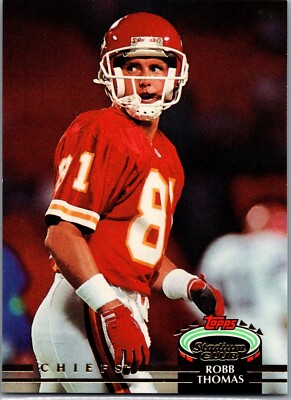 1992 Topps Stadium Club Football- #187 Robb Thomas | eBay