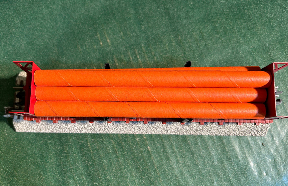 American Flyer PIKEMASTER 24579 ILLINOIS CENTRAL MATERIALS FLAT CAR, EX/OB, ! | eBay