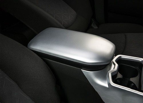 For Toyota RAV4 19-23 Matt Silver Center Console Armrest Box Cover Trim ...