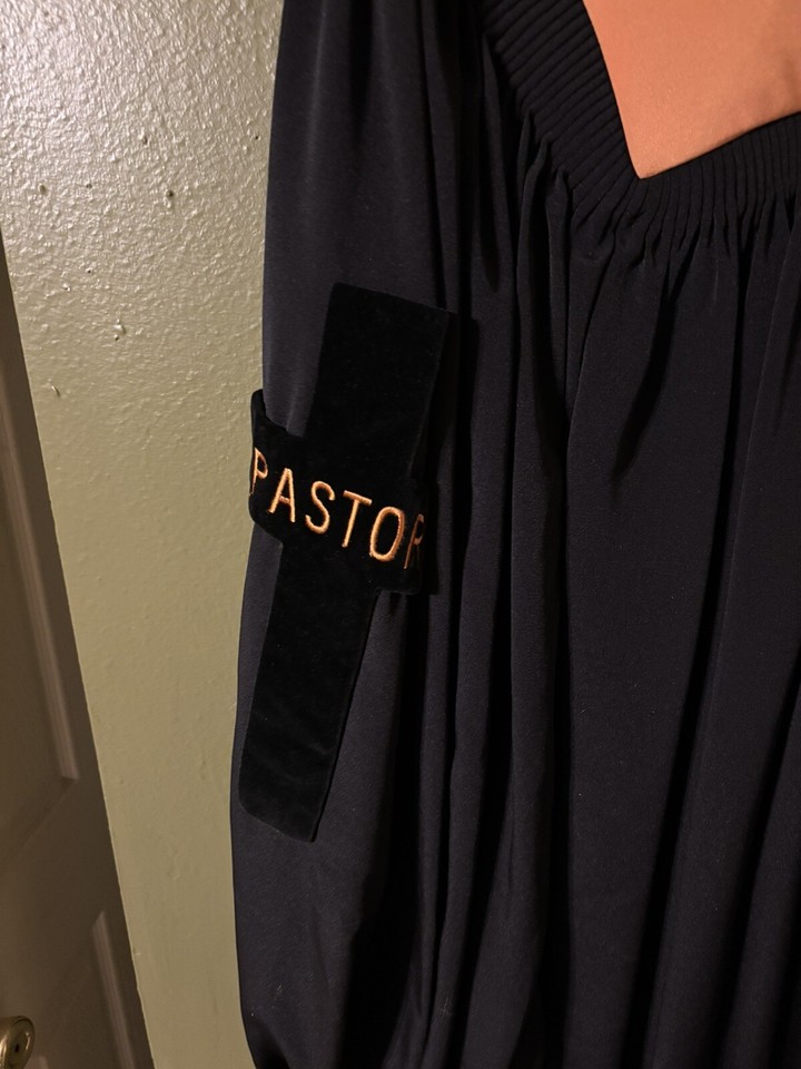 Murphy Robes Pastor Robes with Pastor Patches On Elbows Xl | eBay