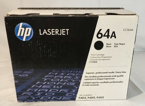 HP CC364A 64A Black Cartridge For HP P4014 Genuine New OEM Open Box | eBay