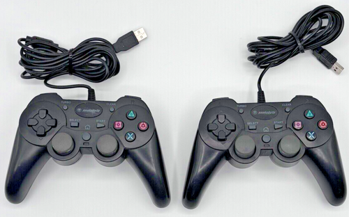 Lot of 2 PS3 Snakebyte SB00566 USB Wired Game Controllers For ...
