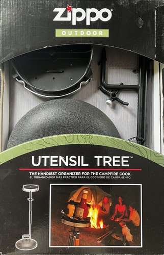 Zippo Outdoor Grill Utensil Stand Holder Tree Organizer For Camp Cook ...