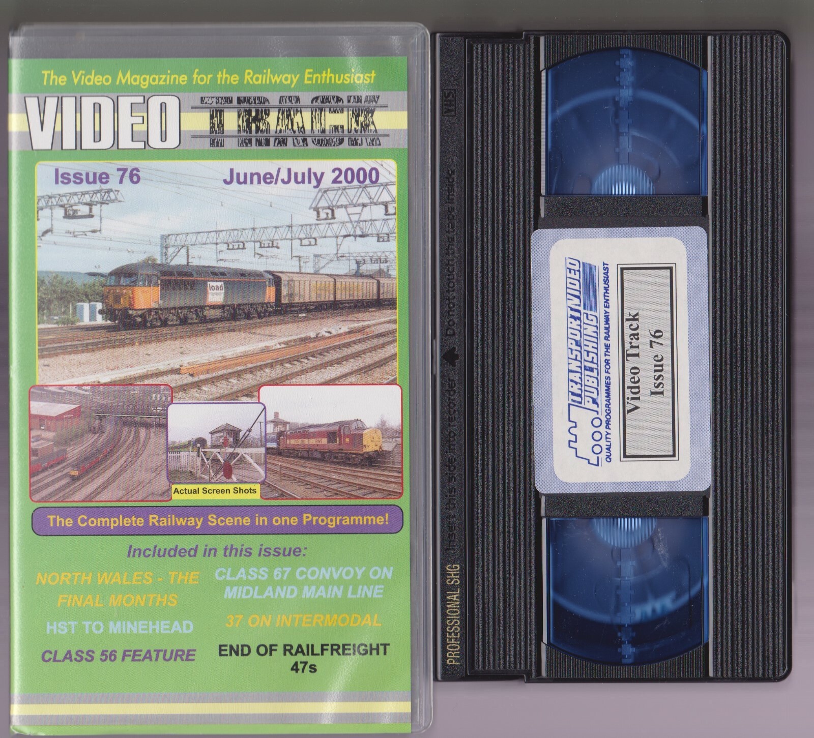 Video Track VHS Video Tapes - Various titles 9 to 107 ~ Railway Video ...
