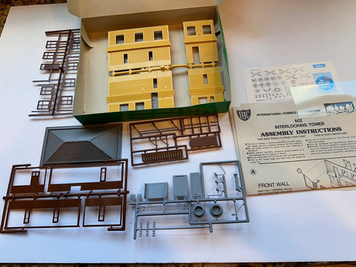 HO Scale Interlocking Tower Model RR Kit By International Hobby Corp ...