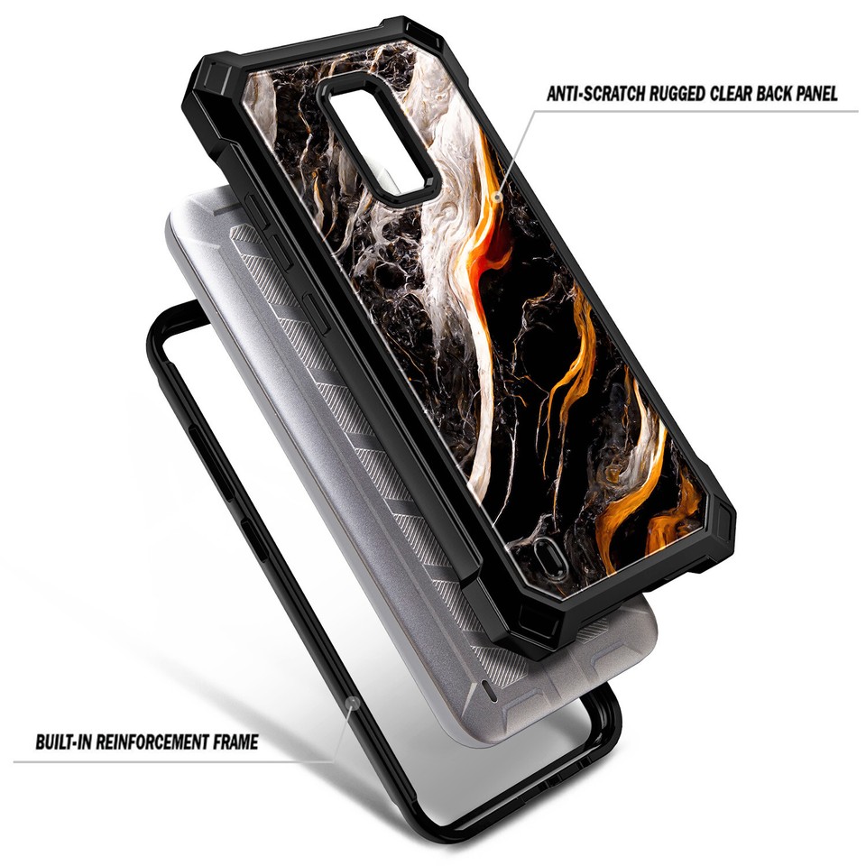 For BLU View 4 (B135DL) Phone Case Full Body Shockproof Cover w ...