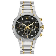 Men’s TFX by Bulova Two-tone Stainless Steel Watch # 38b100 for sale ...