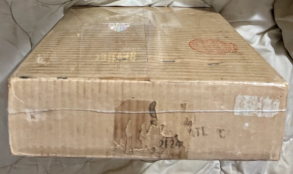 1964 Beatles Color Cello Rack Pack Empty Case BBCE Authentic McCartney ...