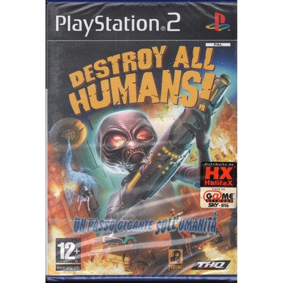 Destroy All Humans Playstation 2 PS2 Sigillato 4005209063968 | eBay