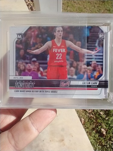 2024 Panini CAITLIN CLARK 1st ROOKIE Ever Triple-Double Card #139 WCG ...