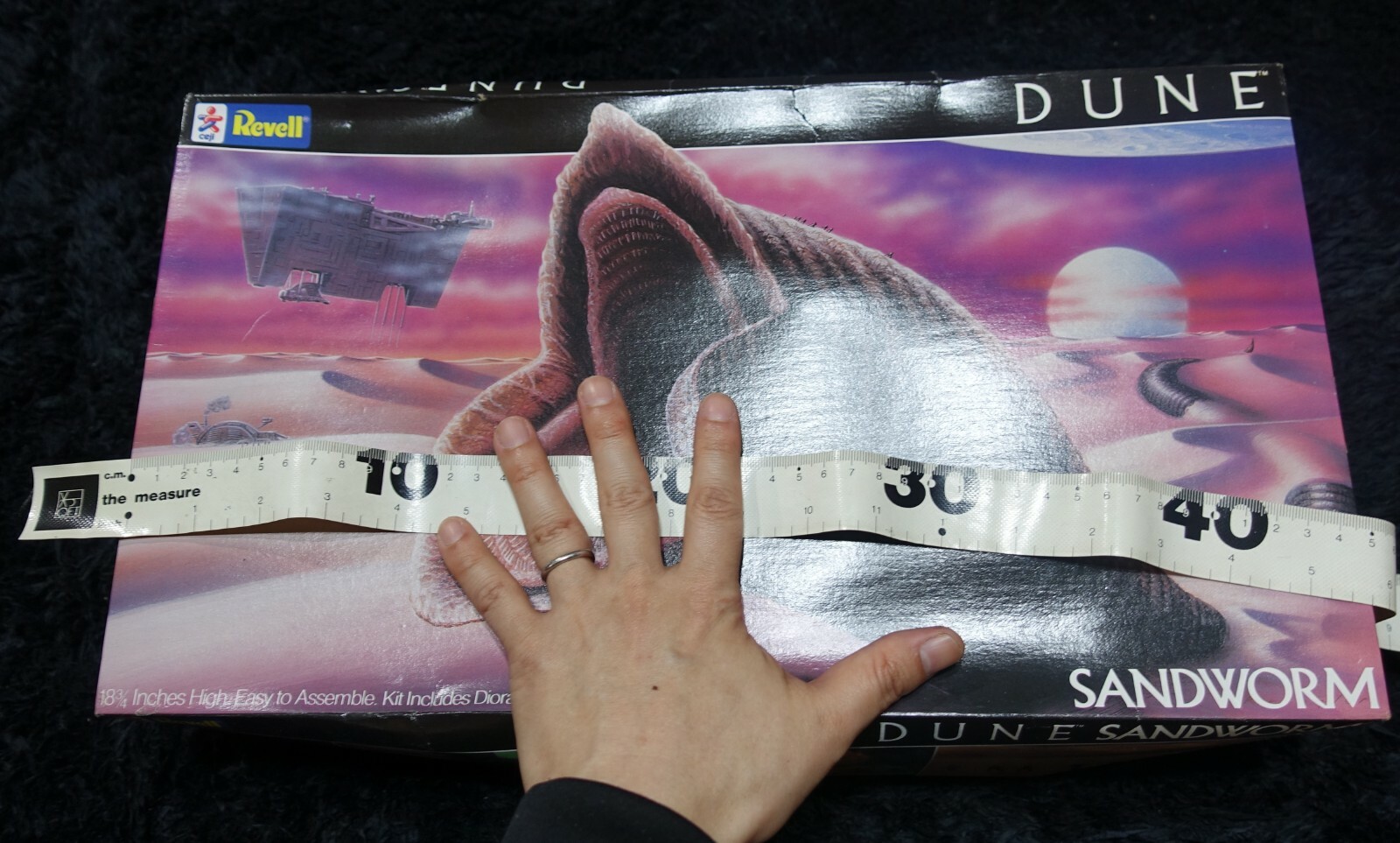 David Lynch DUNE SANDWORM REVELL MODEL KIT VINTAGE | eBay