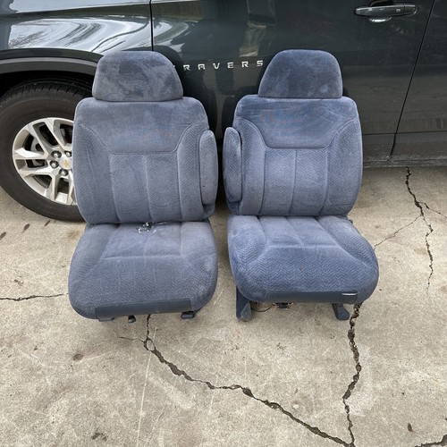 1995-98 Chevy GMC Silverado Sierra Suburban Tahoe Blue Electric Bucket ...