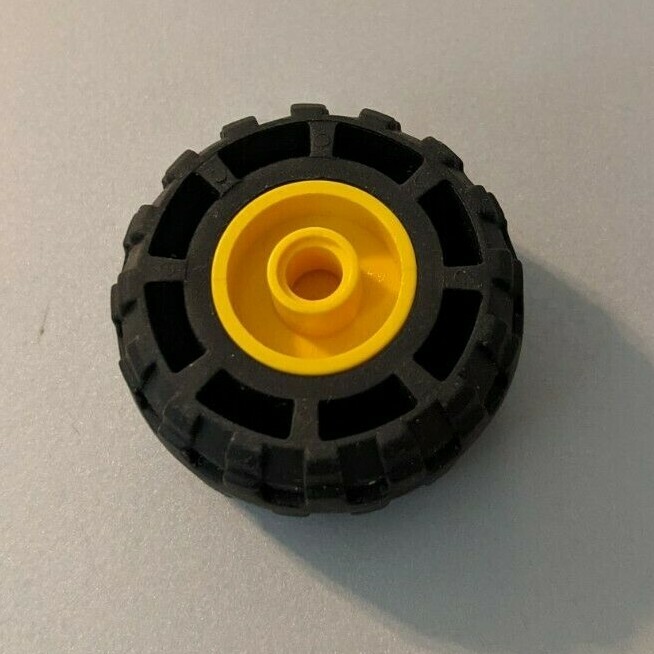 Lego Yellow Wheel 30285 Wheel 30391 37x18R Tire | eBay