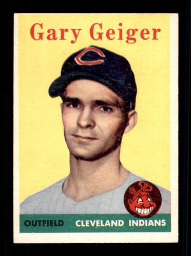 1958 Topps #462 Gary Geiger SP | eBay