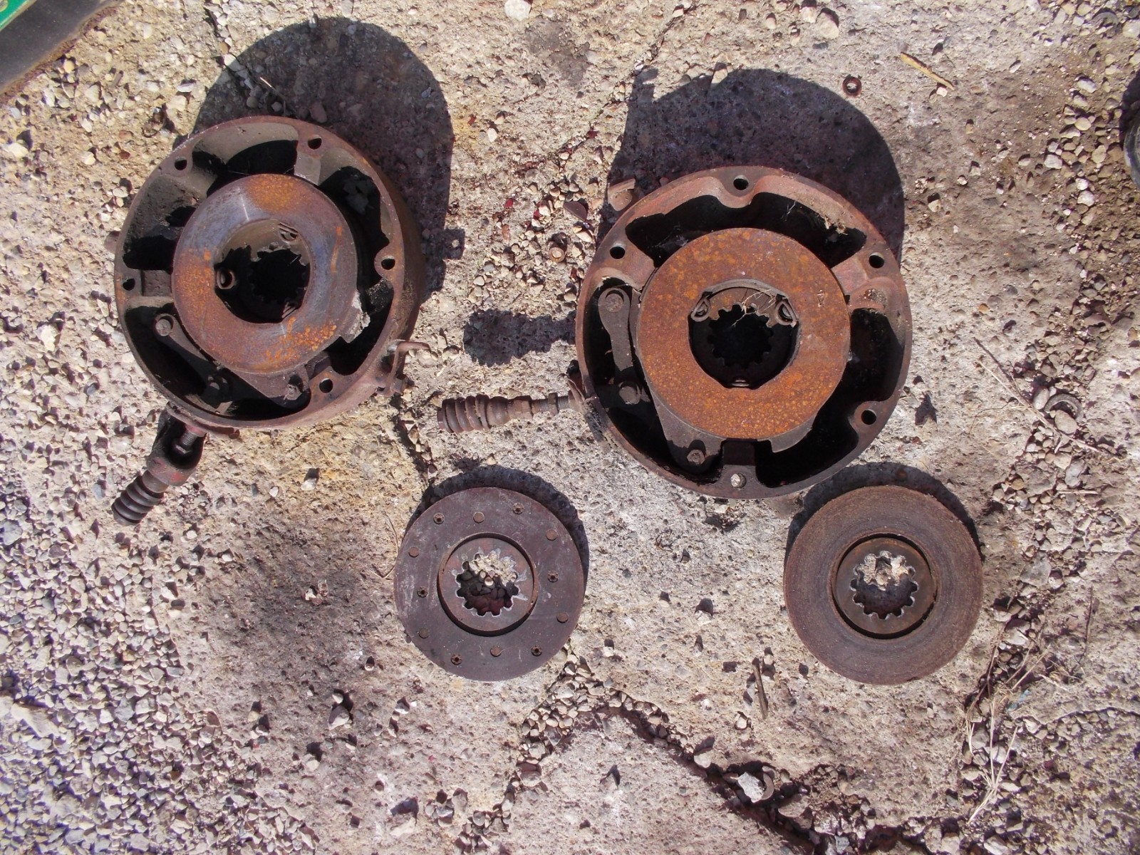 Farmall 400 Rowcrop Gas o Diesel Tractor Orignl IH IHC Pair of Disk ...