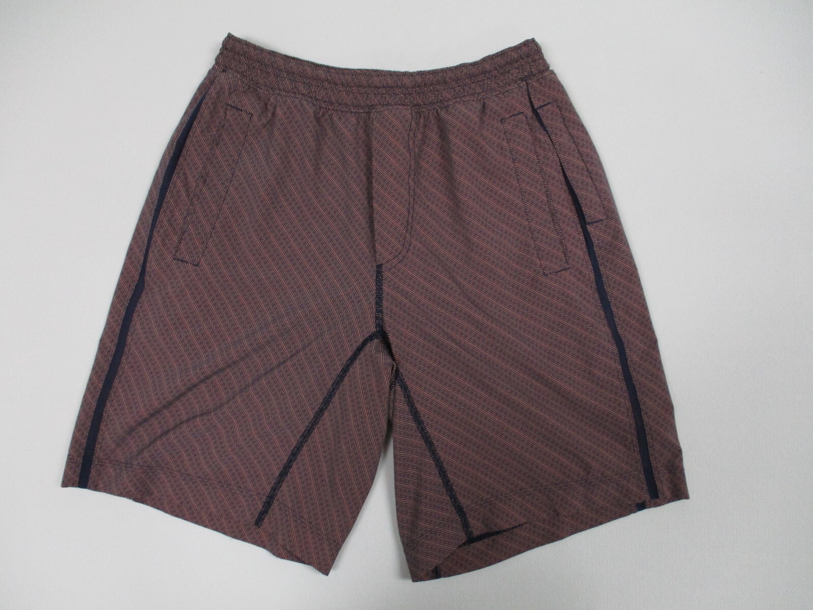 Lululemon Shorts Mens Small Burgundy Red Athletics Li… - Gem