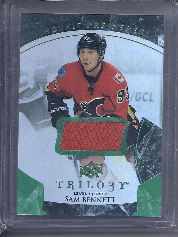 15-16 2015-16 UPPER DECK TRILOGY SAM BENNETT ROOKIE JERSEY /599 110 ...