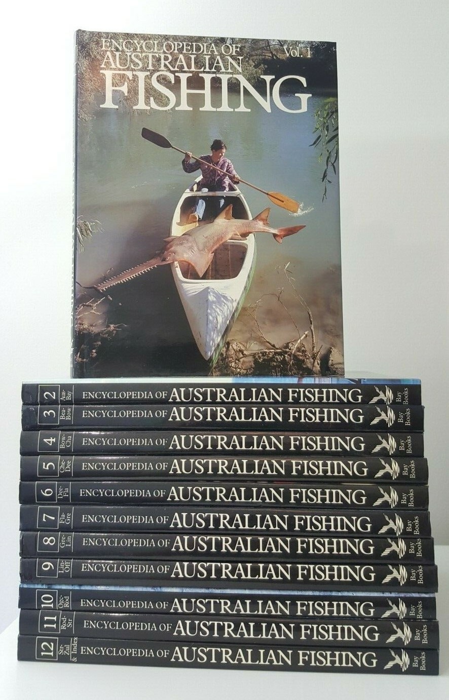 12 Volume Set! Encyclopedia of Australian Fishing Bay Books angling ...