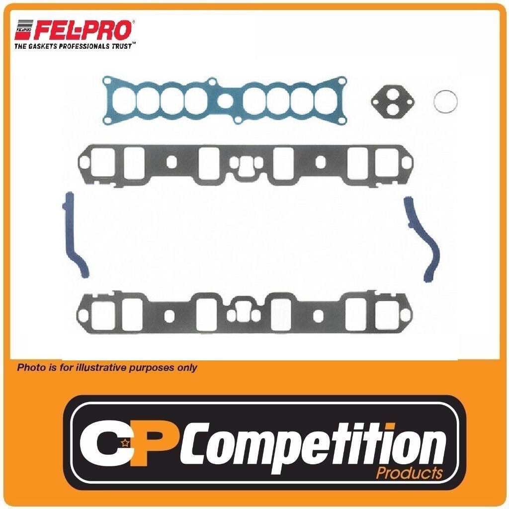 FEL-PRO INTAKE GASKET SET FORD 302W 5LTR. EFI VIN CODE E MS93334 | eBay ...