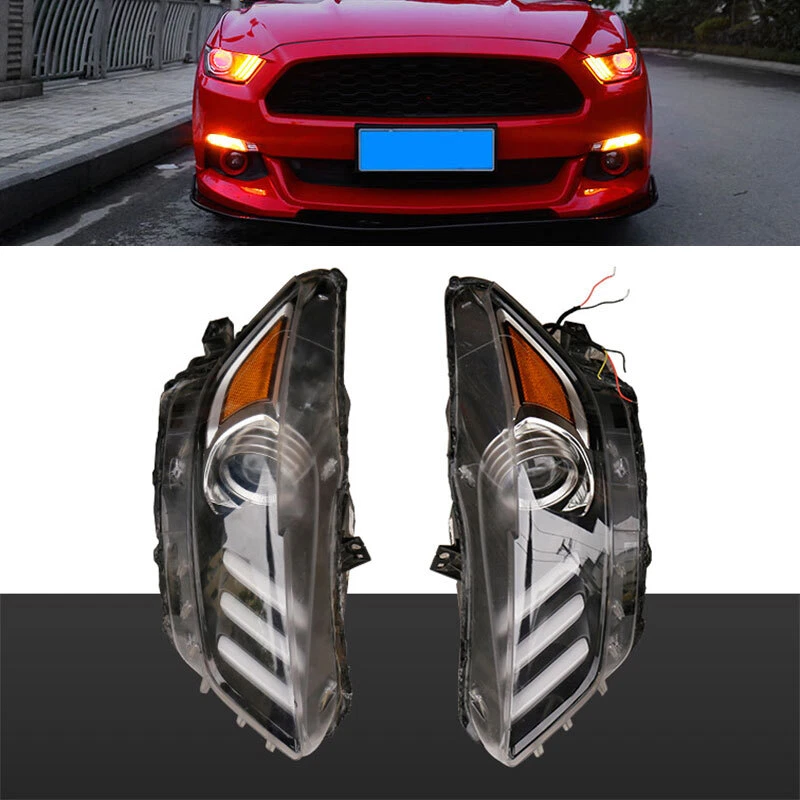 Demon Eyes Headlights Mustang
