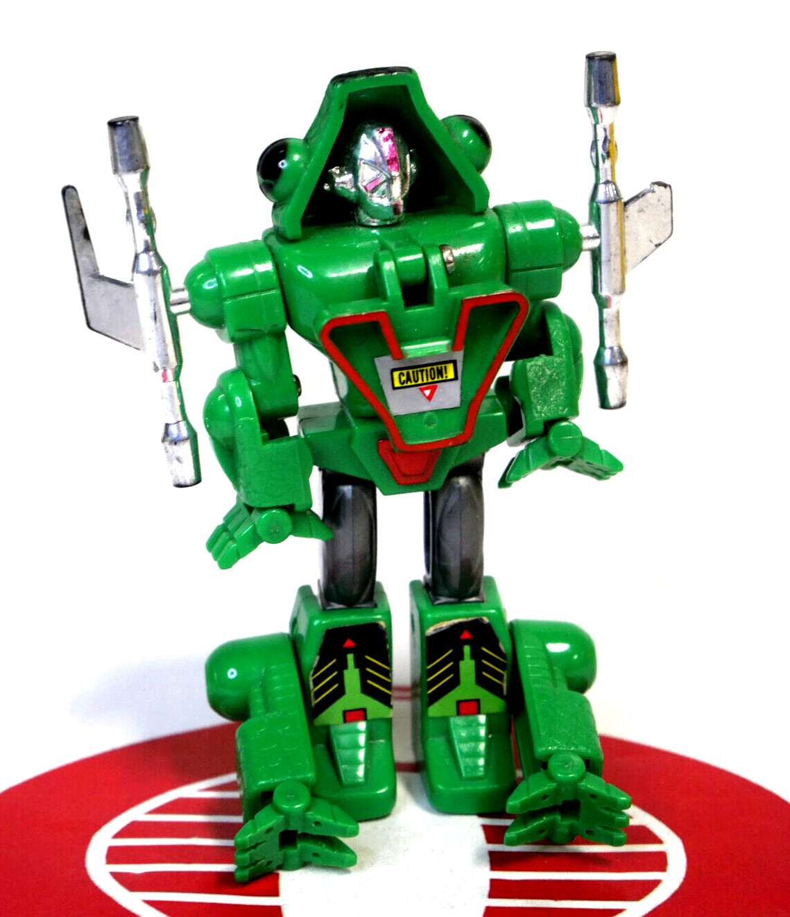 Tek Toys Robo Reptiles Transformable Action Figure Chameleon Broken gun ...