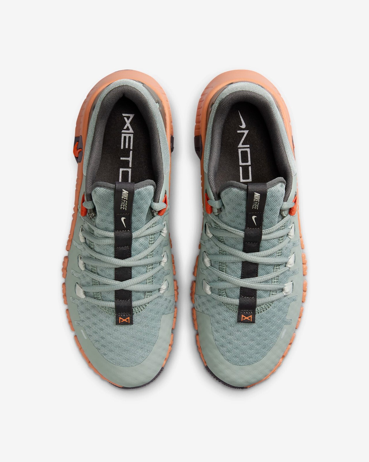 Nike Free Metcon 5 Men's Training Shoes Sneakers Mica Green Orange ...