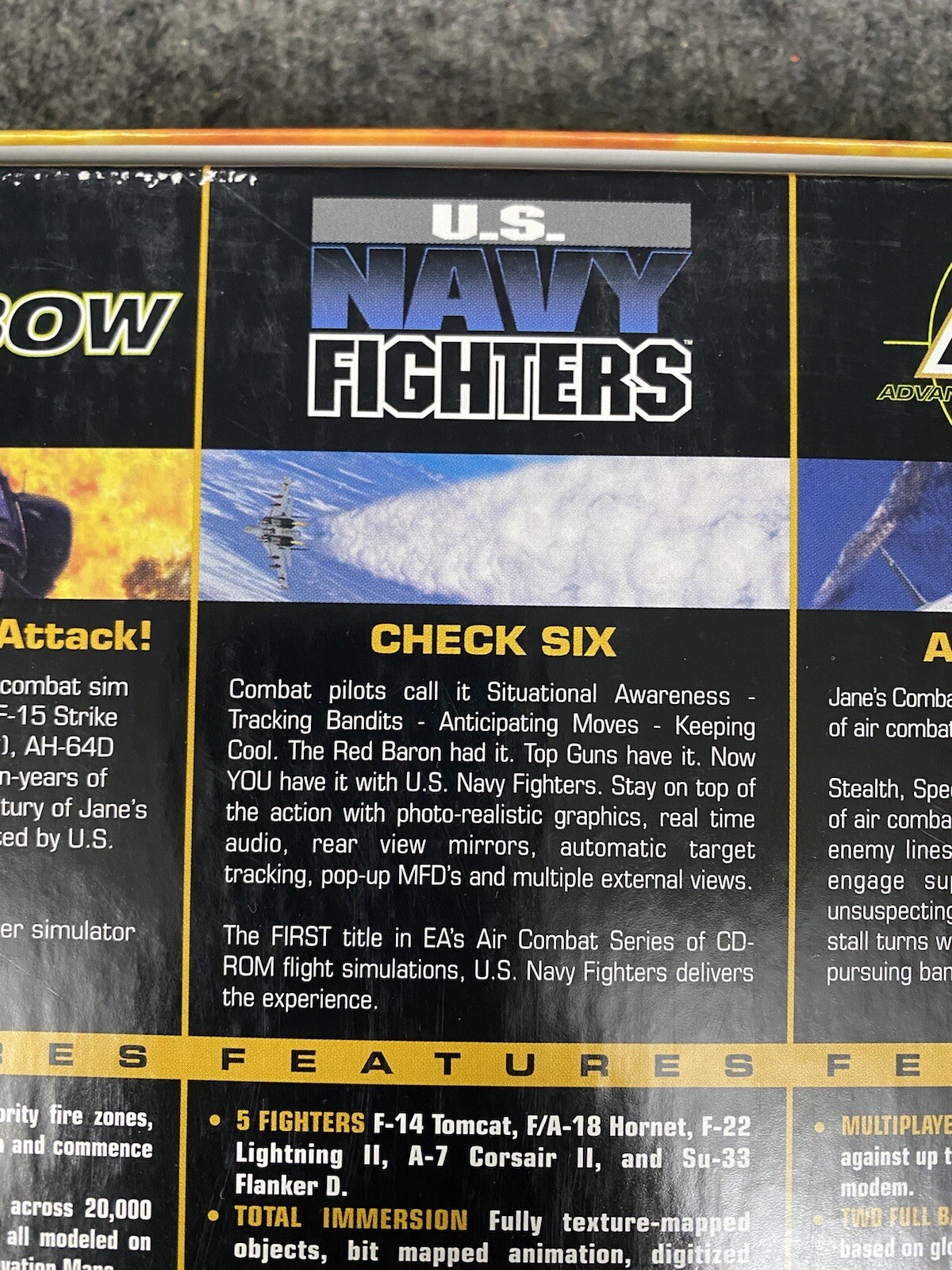 Jane's Attack Pack: ATF USNF'97 and AH-64D Longbow Limited Edition PC ...