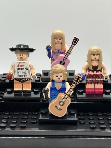 Custom Lego Taylor Swift Figure Set Of 4 | eBay