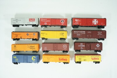 Athearn Mantua HO Scale Freight Car Lot 12x Kahn's PFE EL Chief Santa ...