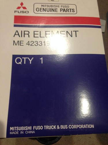 Genuine Mitsubishi Outer Air Filter ME423319 Plus Inner ME405308 | eBay ...