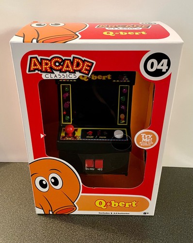 Q*Bert Basic Fun Arcade Classics #04 Mini Retro Video Game NIB | eBay