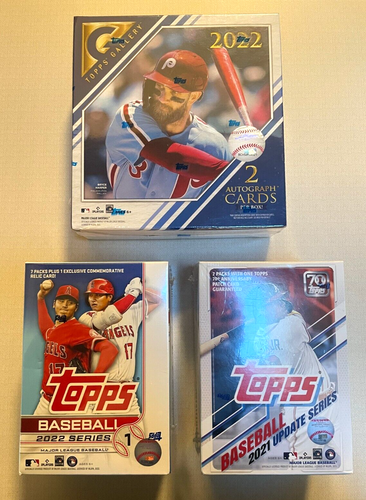 2022 Topps Gallery Mega Box Factory Sealed 2 AUTOS Witt RC? 🔥+ 2 ...