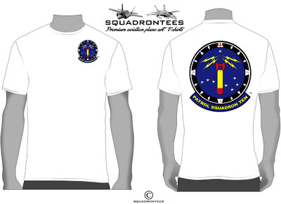 VP-10 Red Lancers Logo Back Squadron T-Shirt - USN Licensed Product | eBay