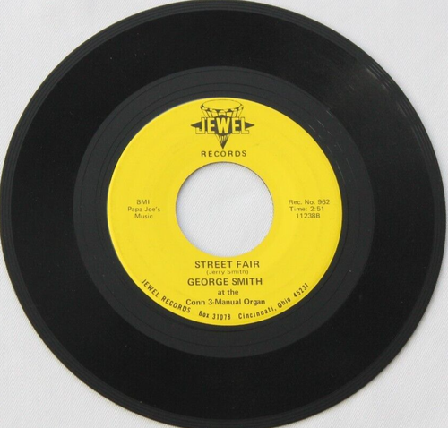 GEORGE SMITH SWEET AND SASSY / STREET FAIR 45RPM 7" RECORD JEWEL (962 ...