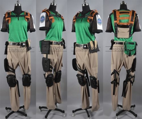 Resident Evil 5 Chris Redfield Halloween Cosplay { }[9]] | eBay