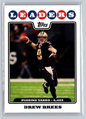2008 Topps #287 Drew Brees | eBay